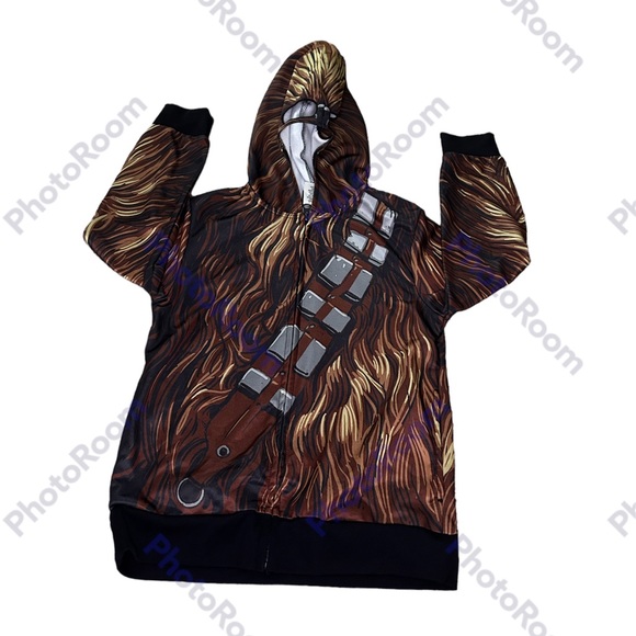 Star Wars | Jackets & Coats | Star Wars Chewbacca Mask Youth Full Zip ...